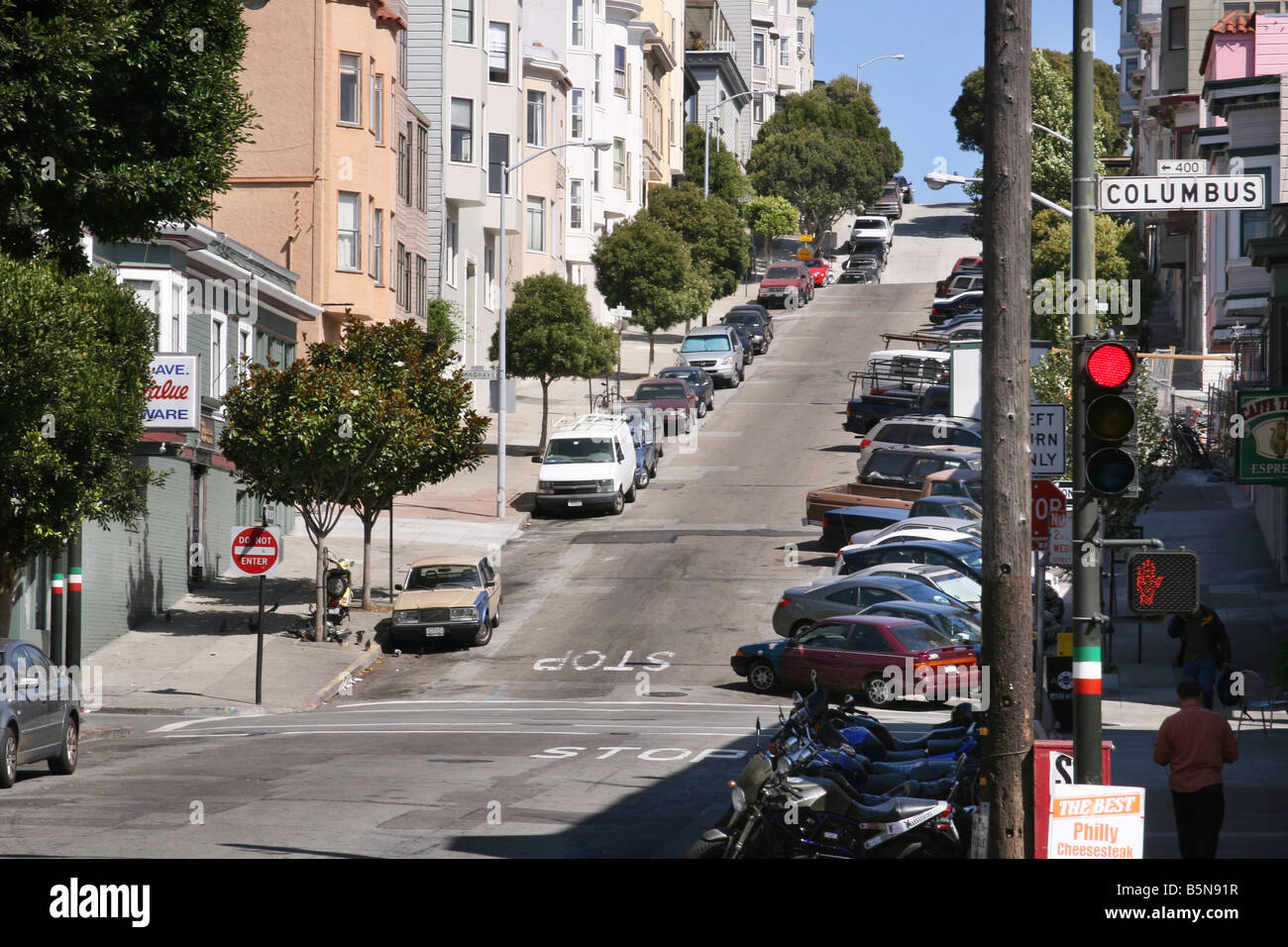 San Francisco Street Stock Photo - Alamy