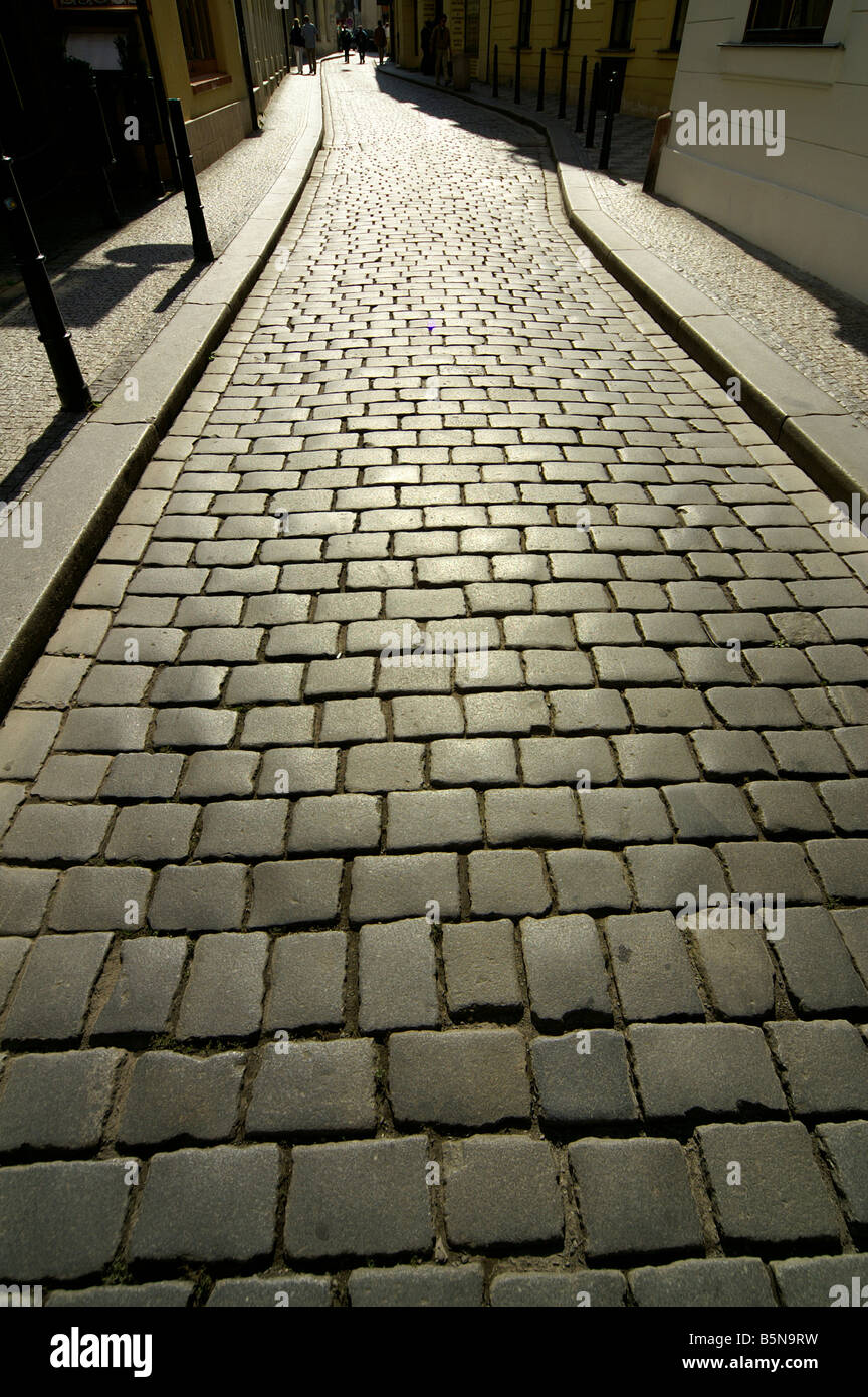 Cobblestones street hi-res stock photography and images - Alamy