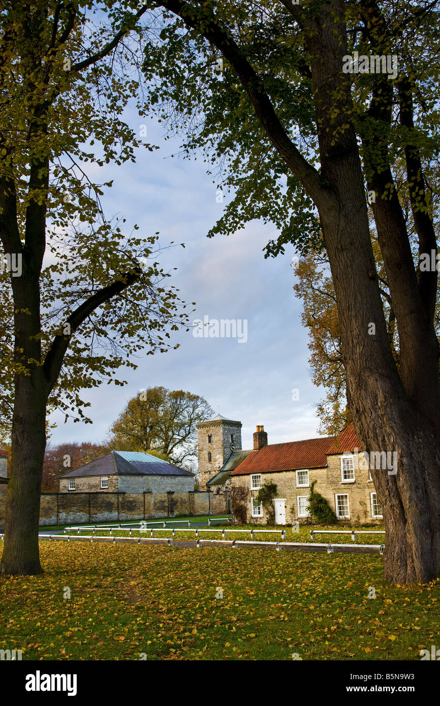 Hovingham near Malton Ryedale North Yorkshire Stock Photo - Alamy