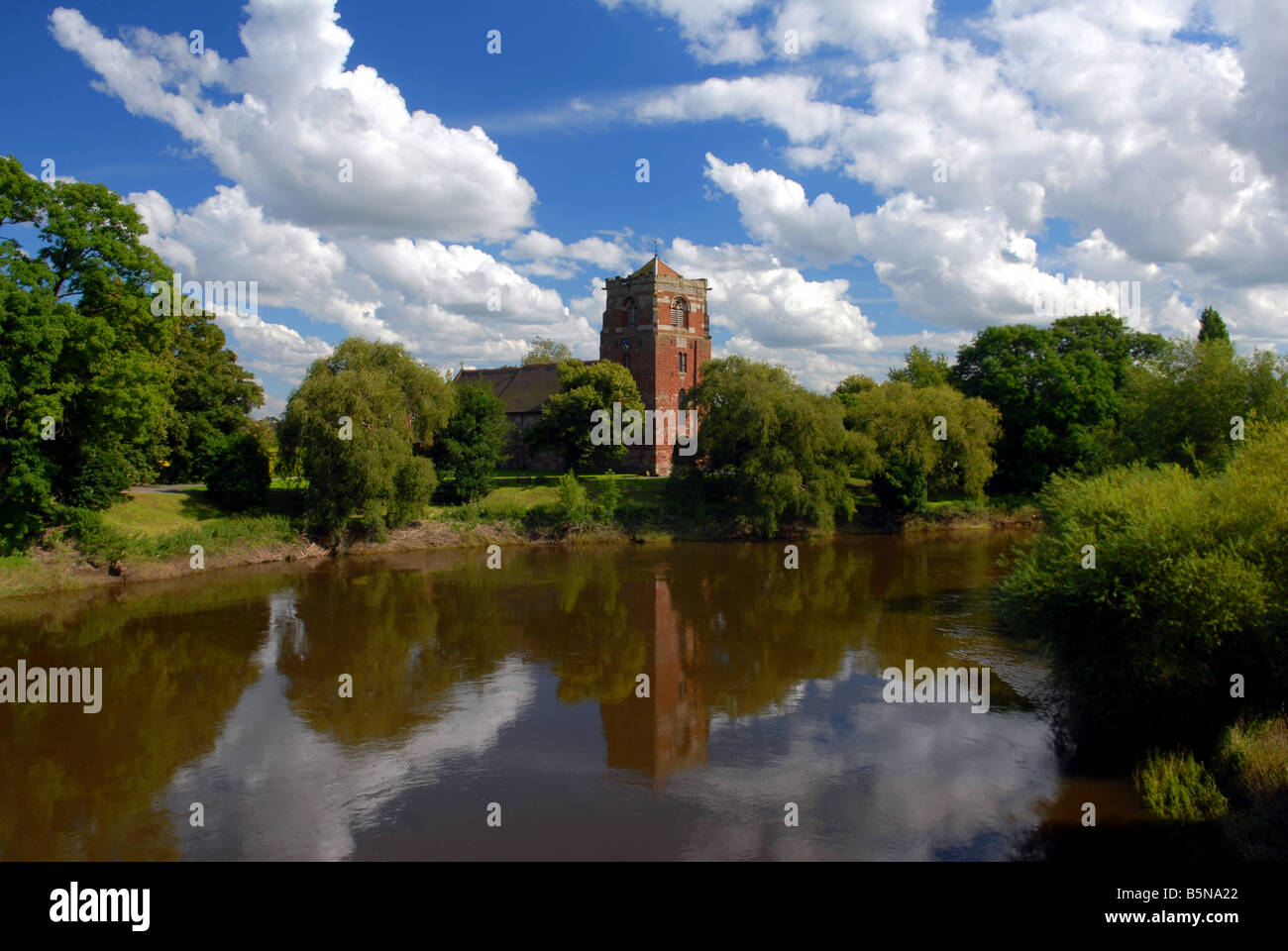 St eata's church, atcham hi-res stock photography and images - Alamy