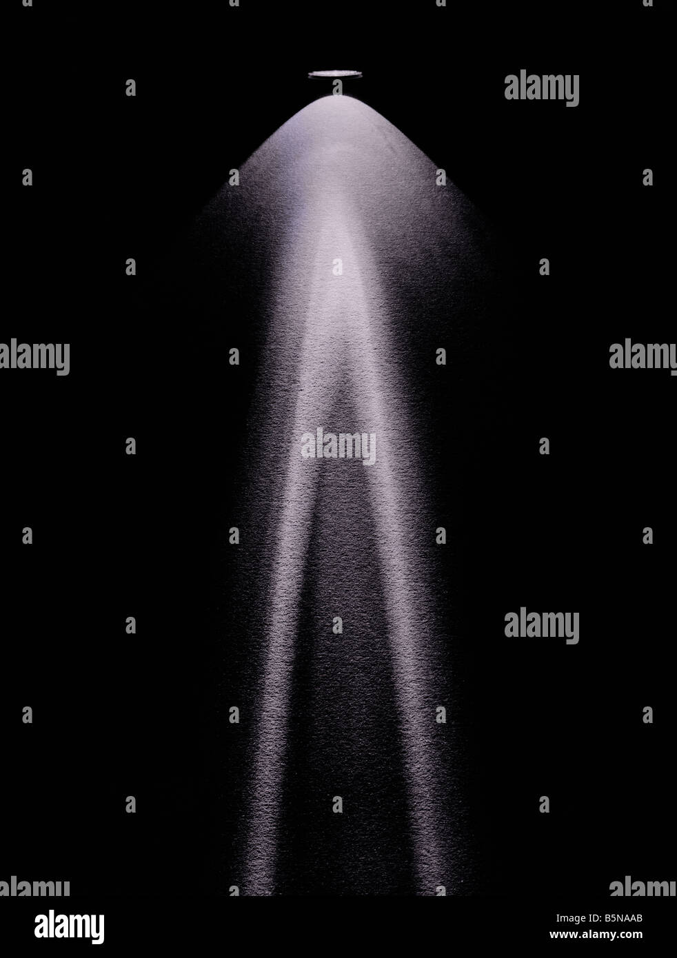 a graphic image of a torch beam on rough watercolour paper Stock Photo ...