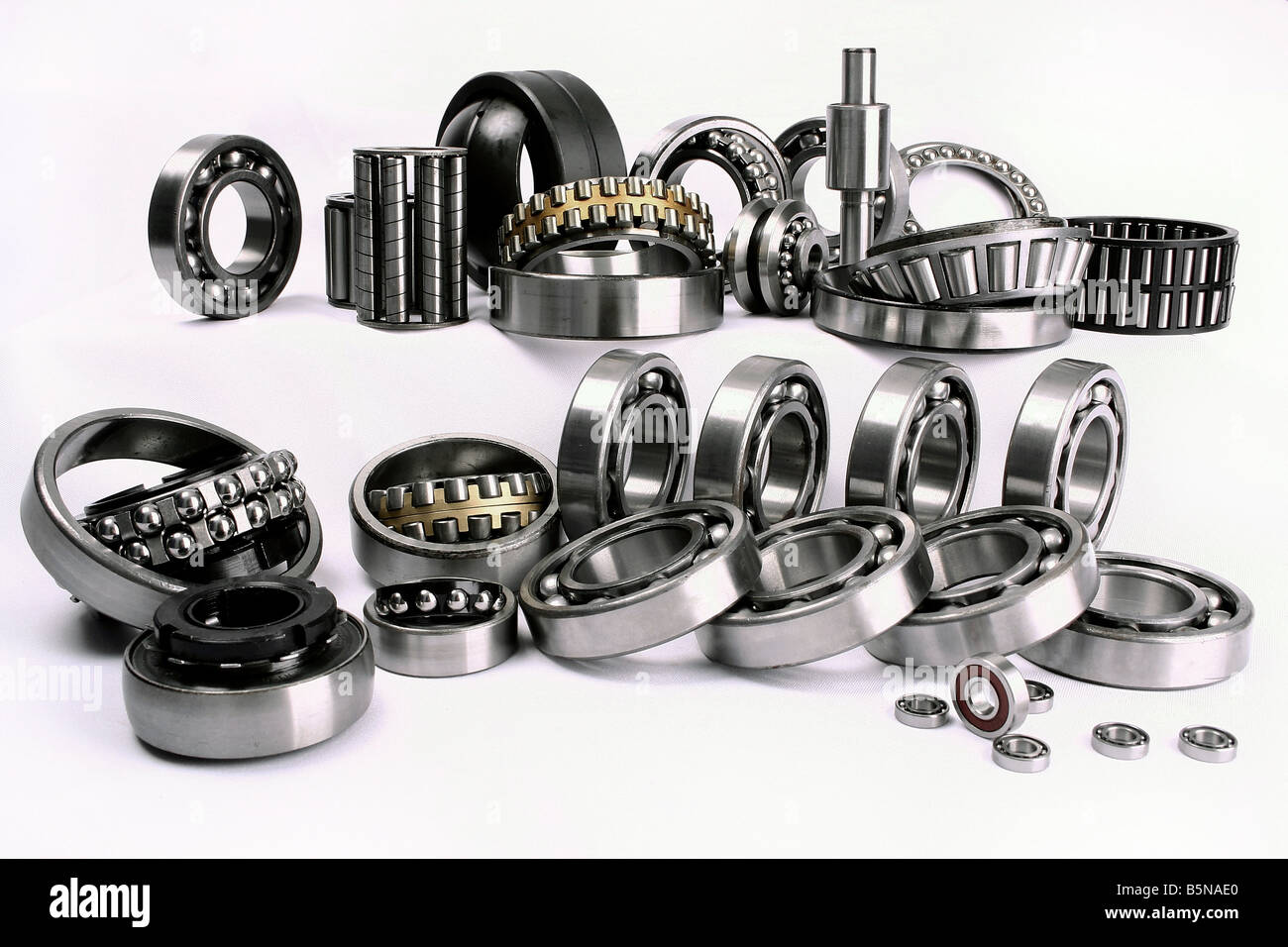 Bearings have the important role in modern manufacture Stock Photo - Alamy