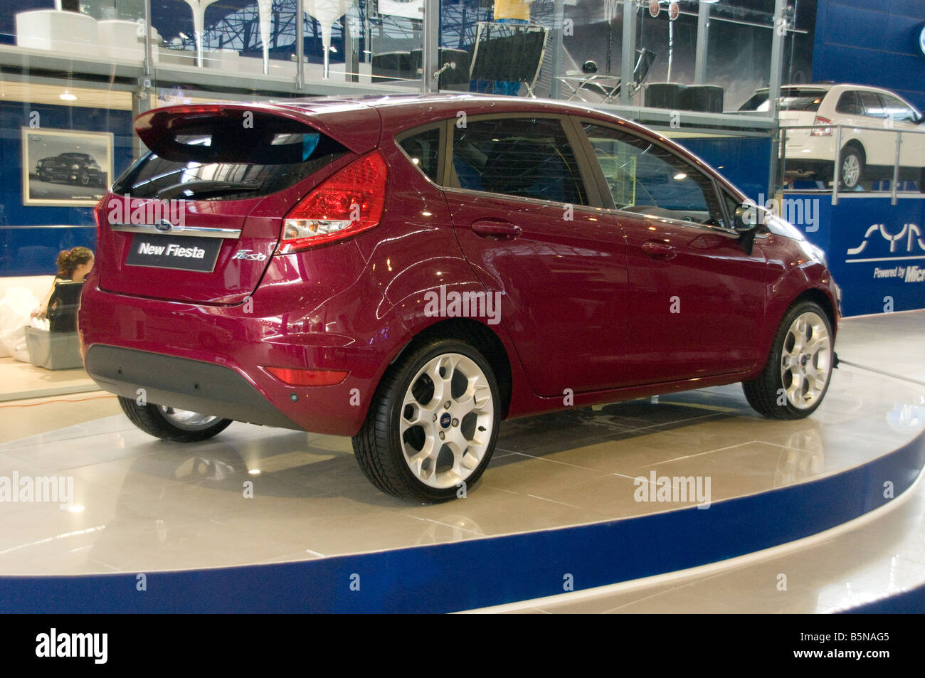 New Ford Fiesta Compact Car Stock Photo - Alamy