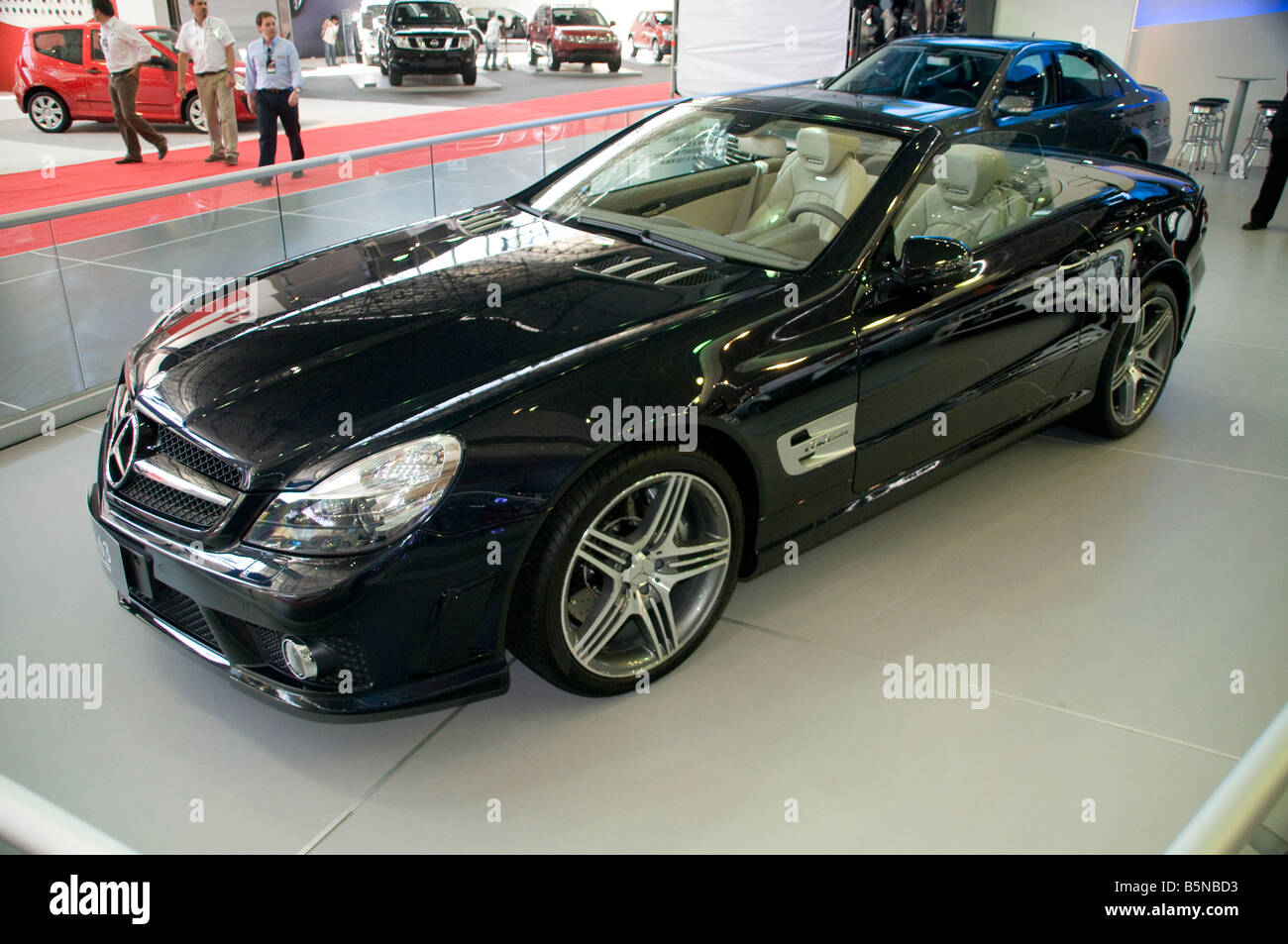 Mercedes Benz SL 63 AMG Sports Car 2009 Stock Photo - Alamy