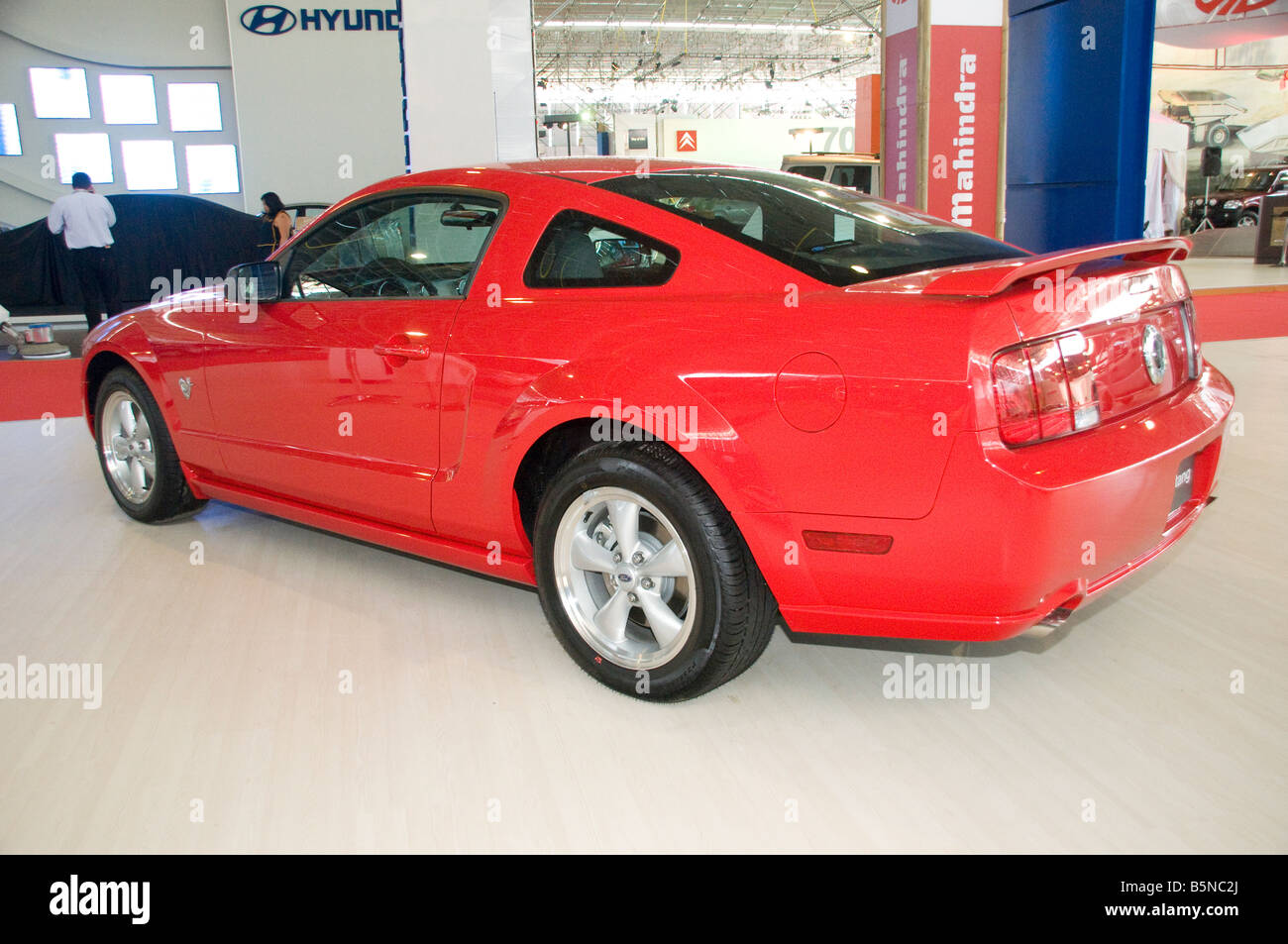 Red Mustang 2009