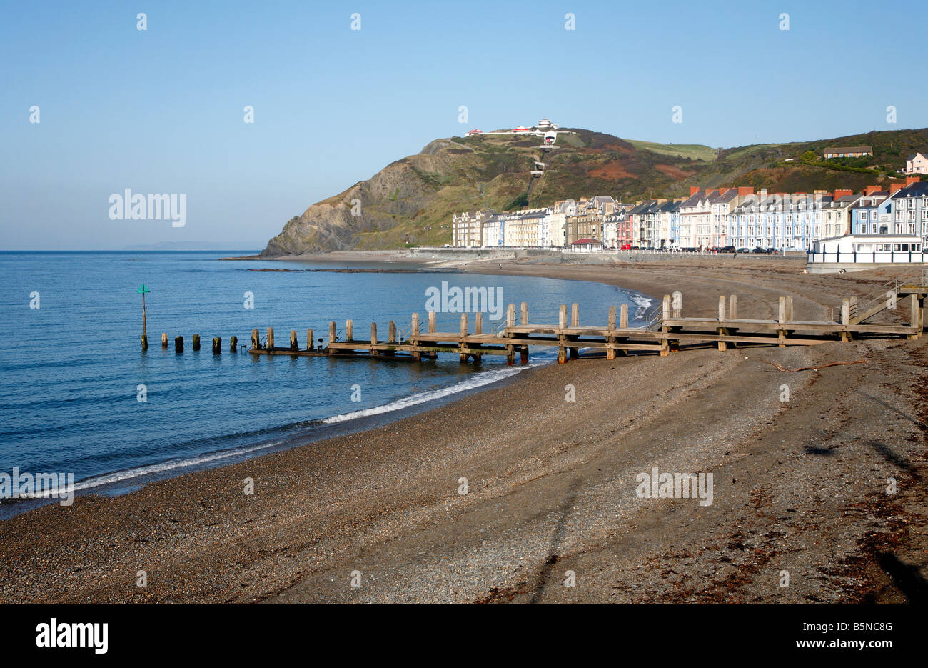 Aberystwyth jetty hi-res stock photography and images - Alamy