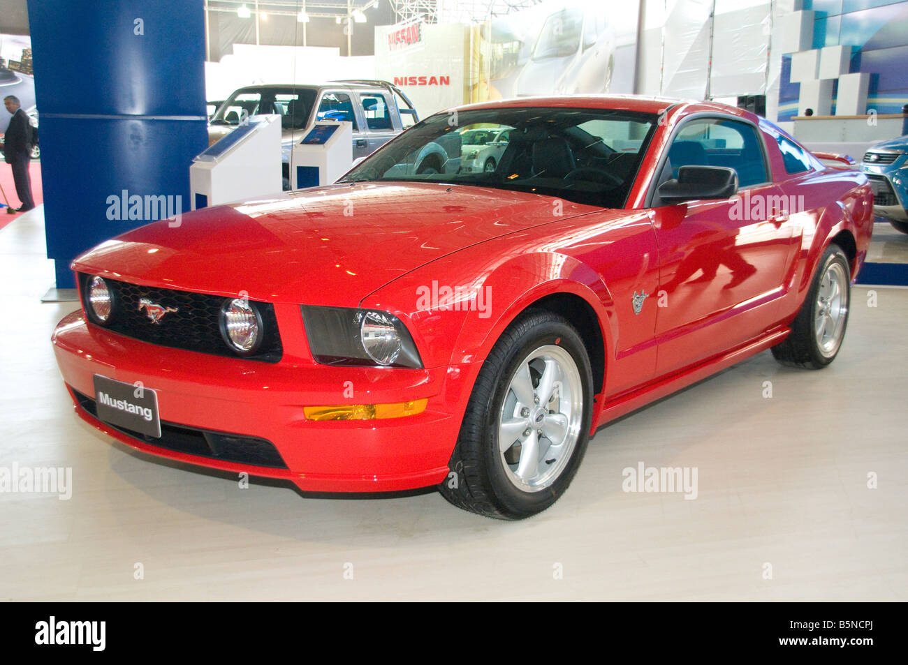 Red Mustang 2009