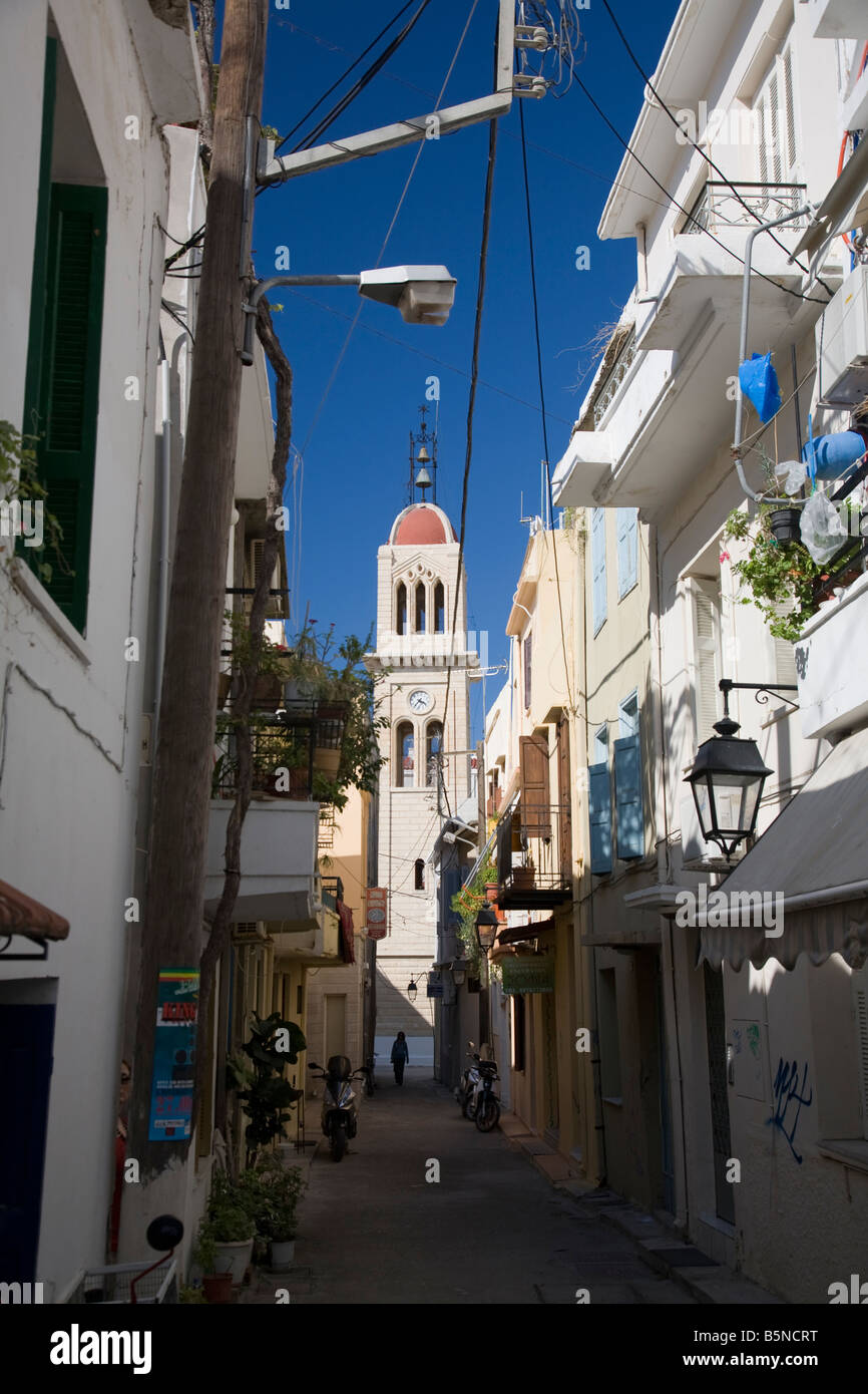 Cretan street scene hi-res stock photography and images - Alamy