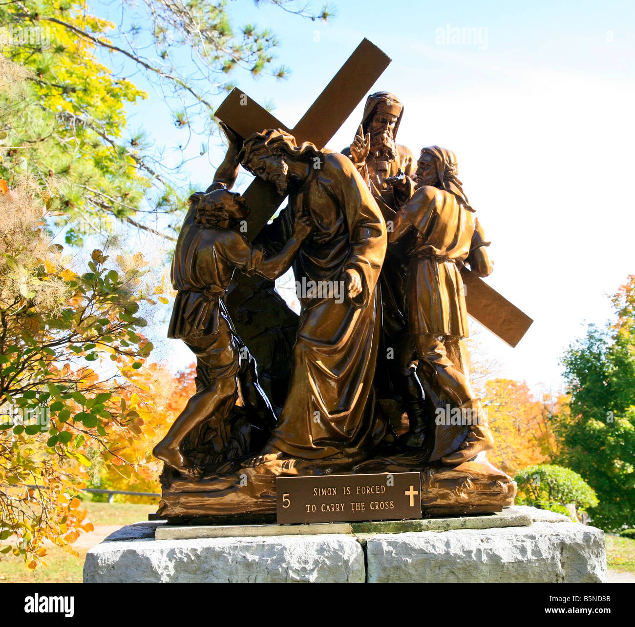 "The Way of the Cross" at Martyrs Shrine in Midland,Ontario,Canada ...