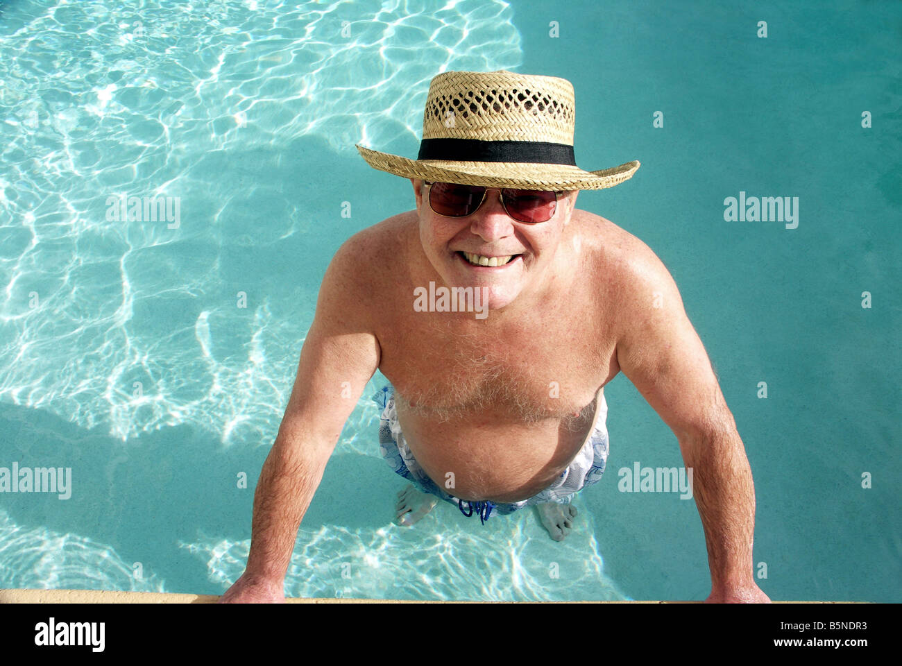 Cool in the Pool Stock Photo - Alamy