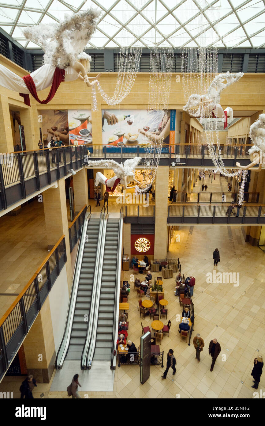 Christmas at the "Grand Arcade" shopping Mall, Cambridge UK Stock Photo ...