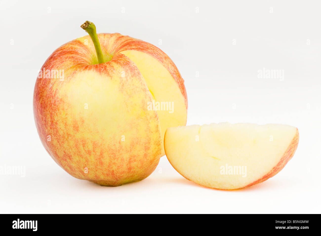 Apple segment slice hi-res stock photography and images - Alamy