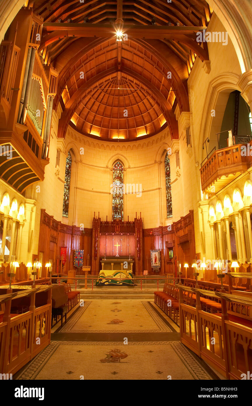 Interior Cathedral Church of Christ ,Cathedral Square, Christchurch ...