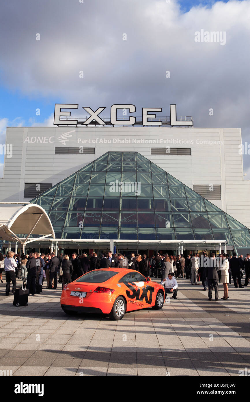 united kingdom london docklands the excel centre Stock Photo - Alamy