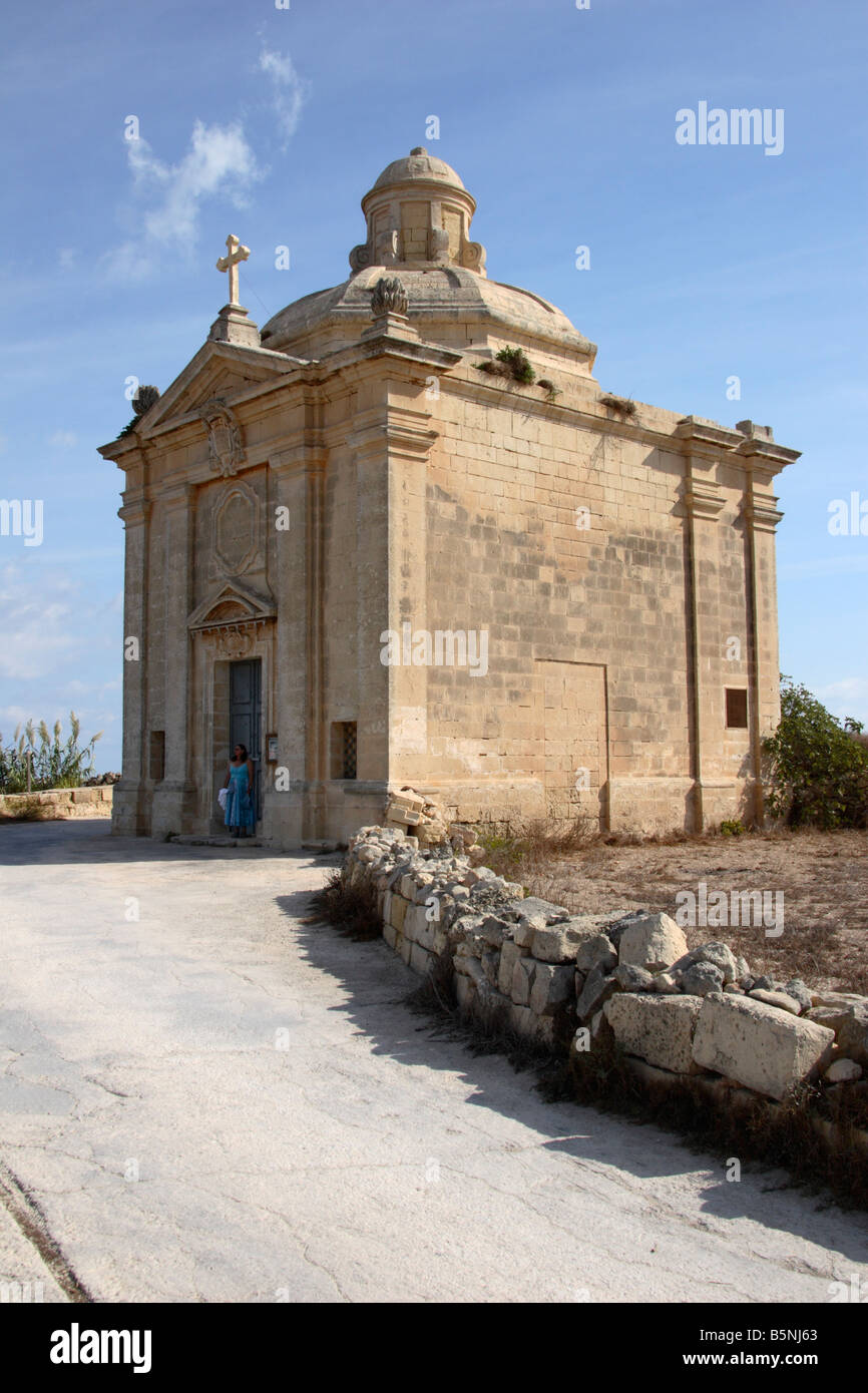 Zonqor Chapel in southeast Malta Stock Photo - Alamy