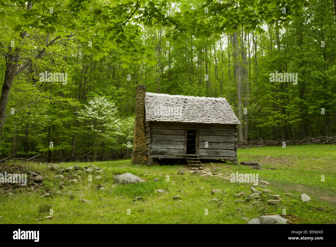 Jim Bales Place Motor Nature Trail Great Smoky Mountains National Park ...