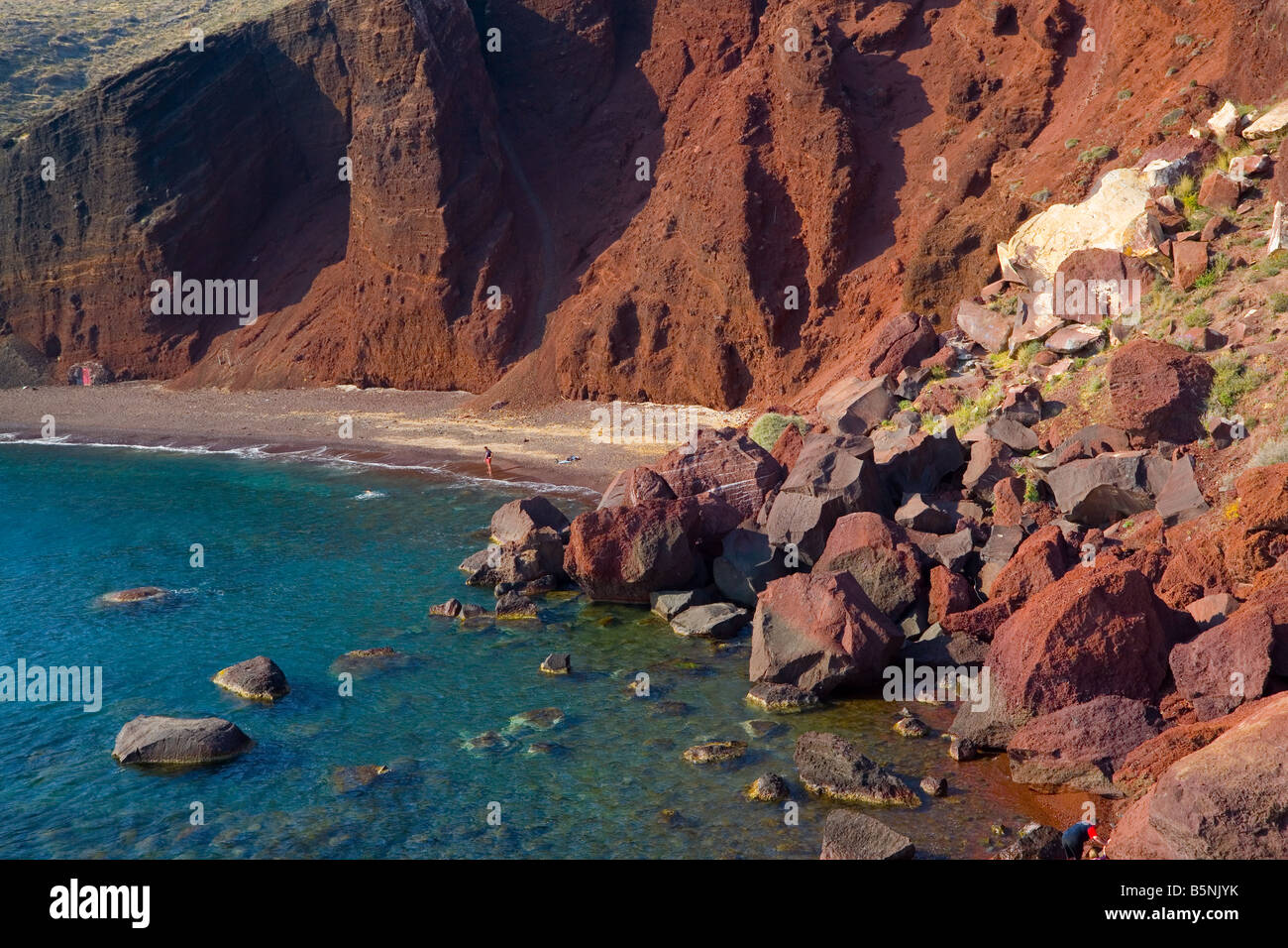 Red beach hi-res stock photography and images - Alamy