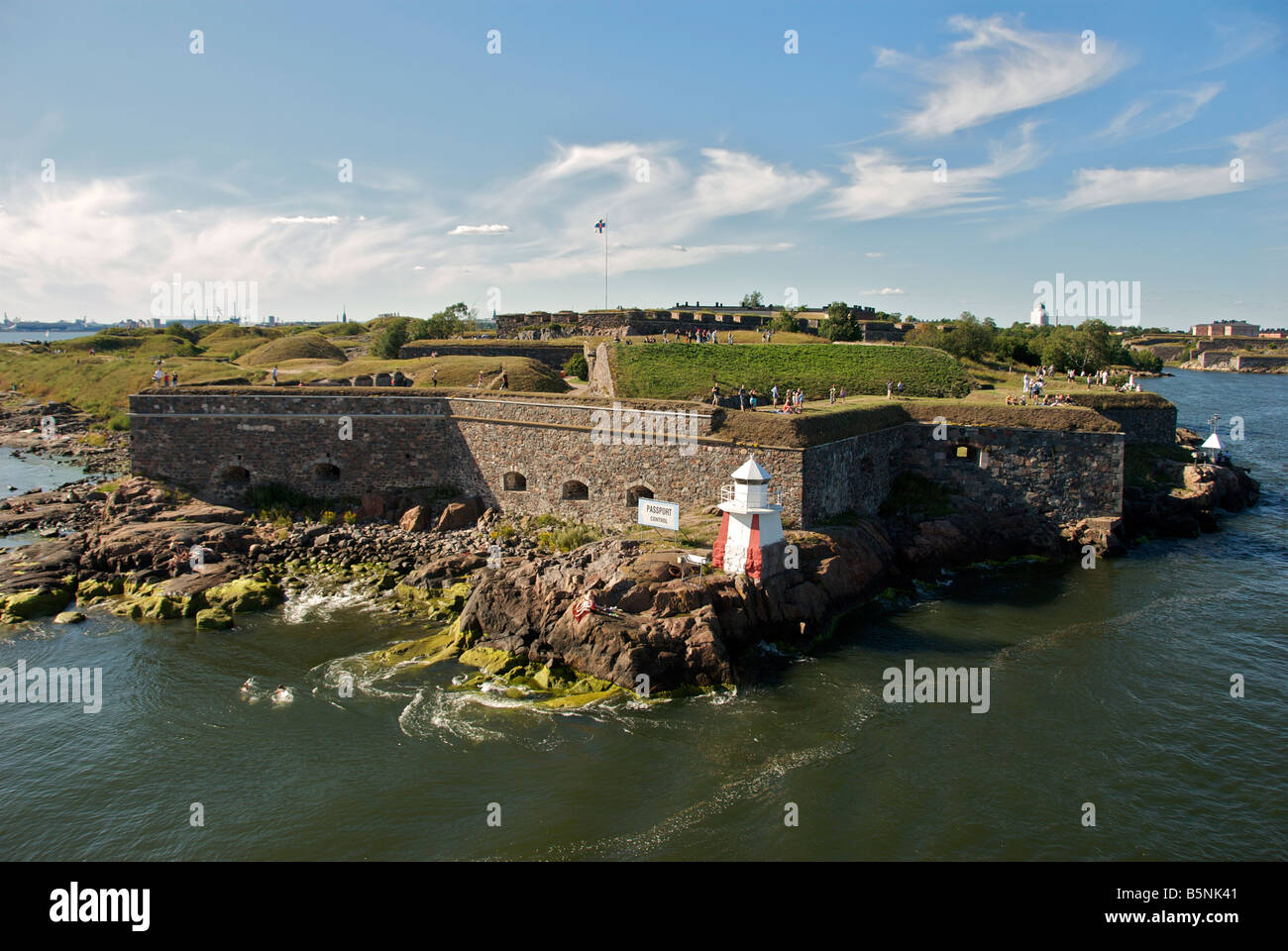 Suomenlinna fort in evening hi-res stock photography and images - Alamy