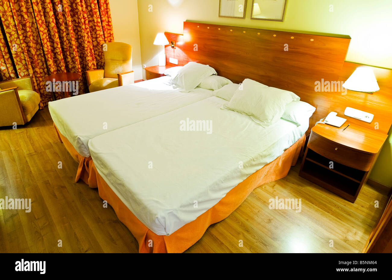 Hotel room ready for new customers Stock Photo - Alamy