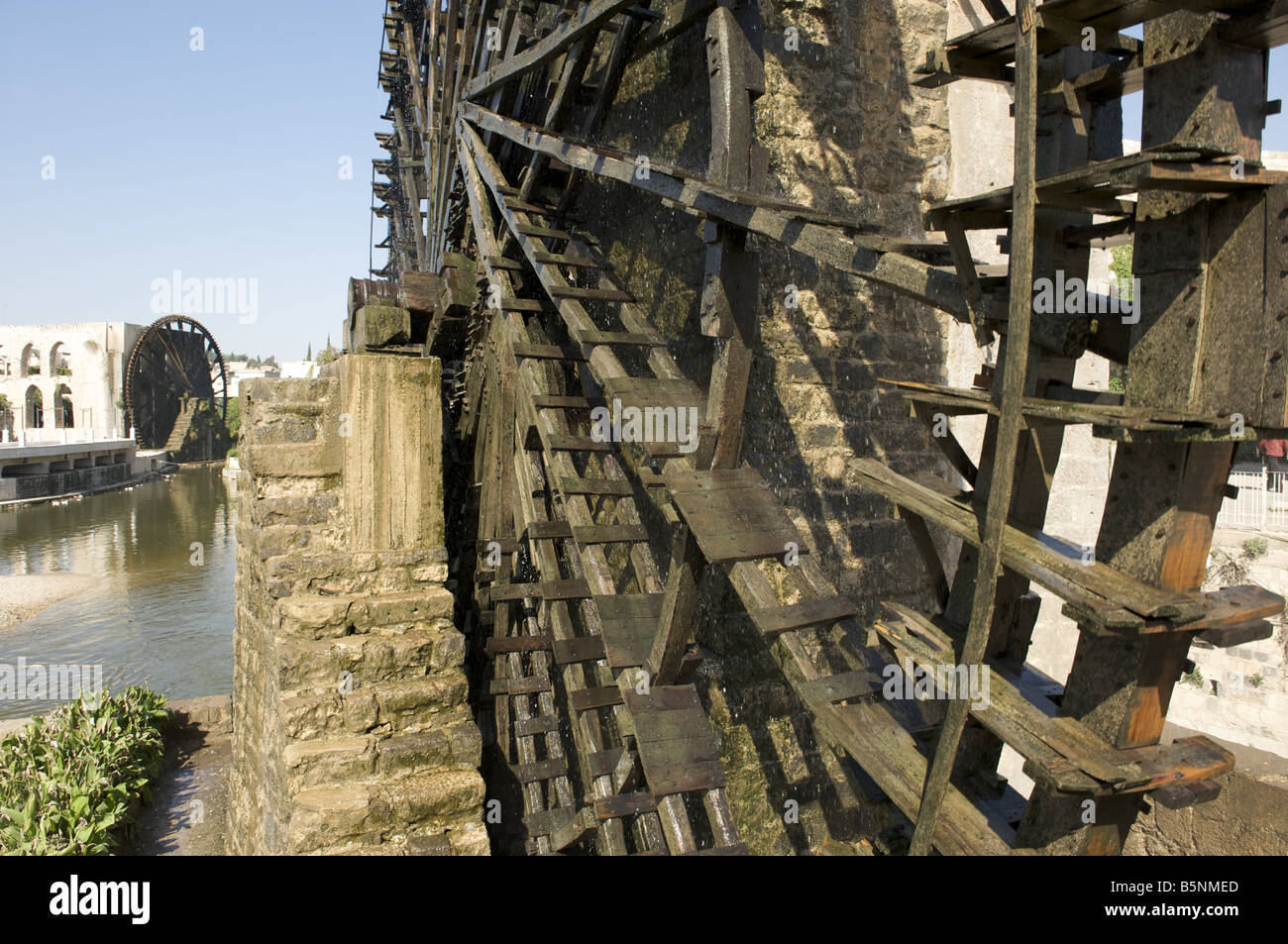 Norias, Hama, Syria Stock Photo - Alamy
