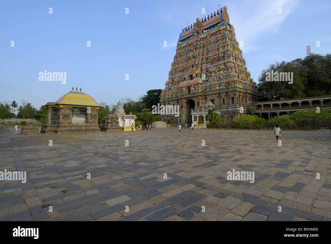 Chidambaram temple gopuram hi-res stock photography and images - Alamy