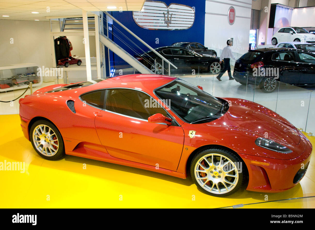 Ferrari F430 Red Sports Car Stock Photo - Alamy