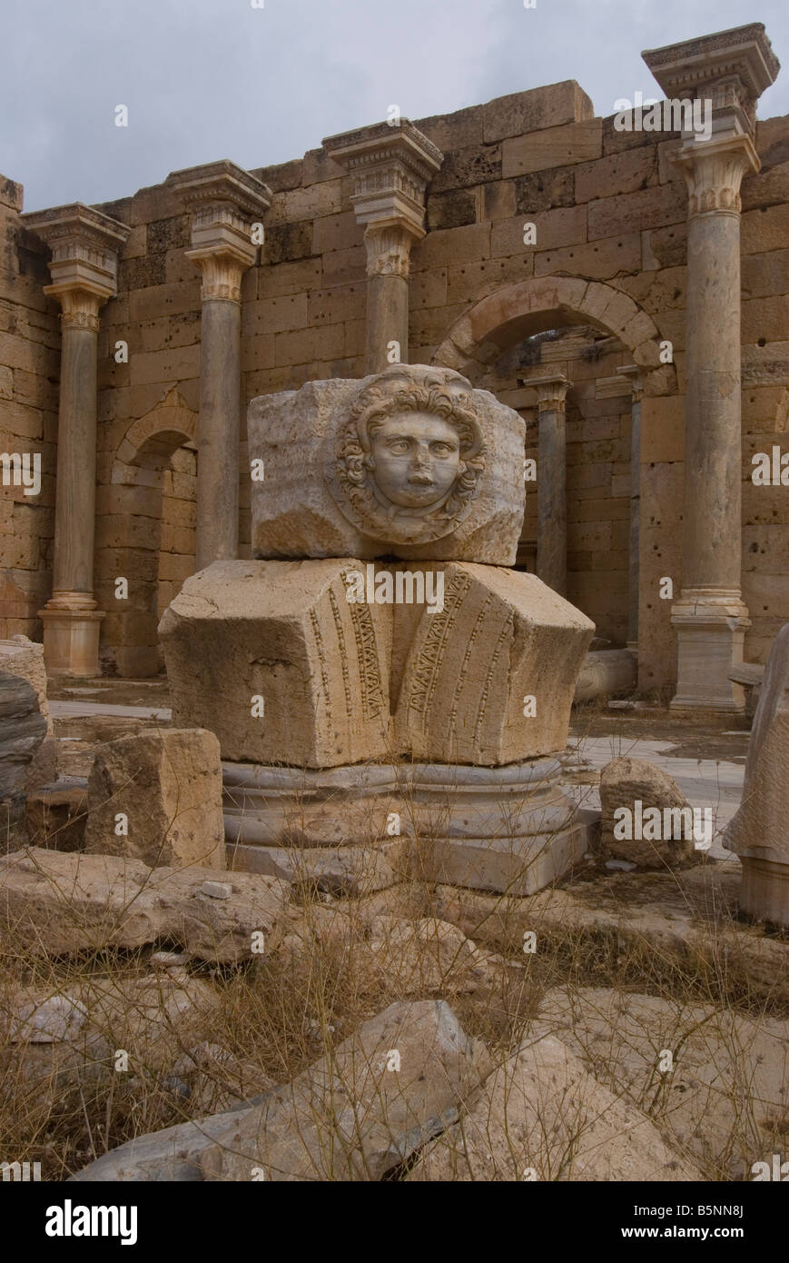 Severan forum leptis magna hi-res stock photography and images - Alamy