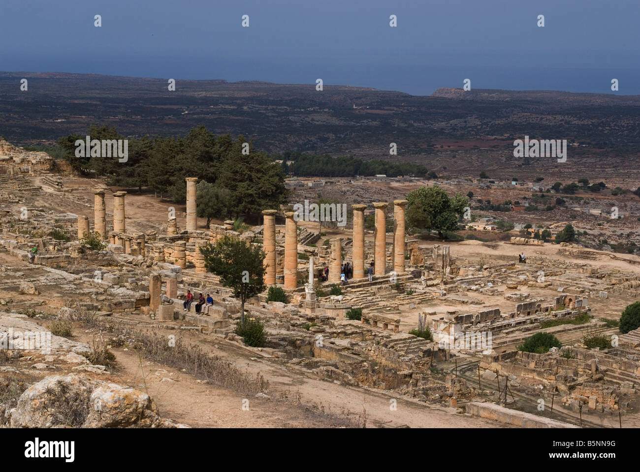 Temple of Apollo, Sanctuary of Apollo, Cyrene, Libya Stock Photo - Alamy