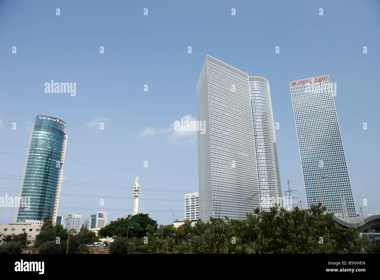 Azrieli center towers hi-res stock photography and images - Alamy