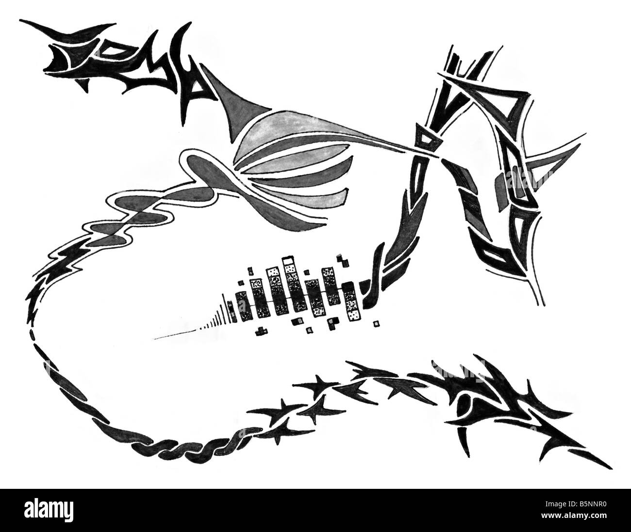 Drawing of paper Cut Out Stock Images & Pictures - Alamy