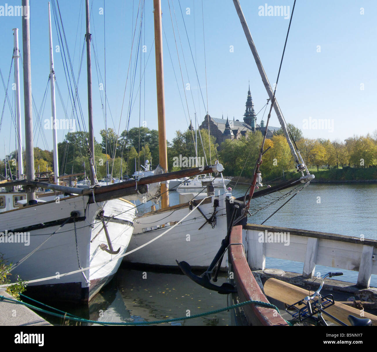Strandvägen quay in Stockholm Stock Photo - Alamy