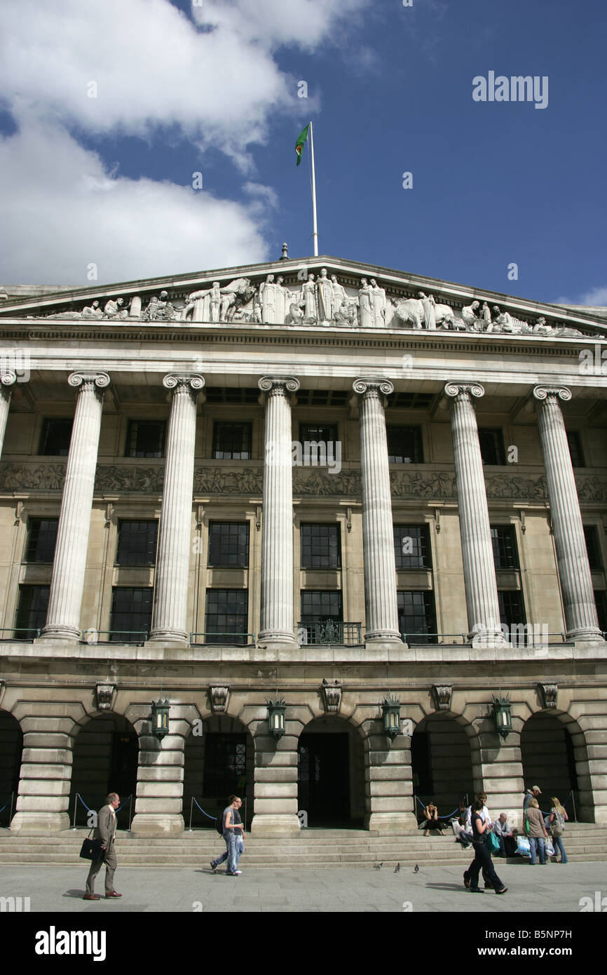 City of Nottingham, England. The main entrance to the Cecil Howitt ...