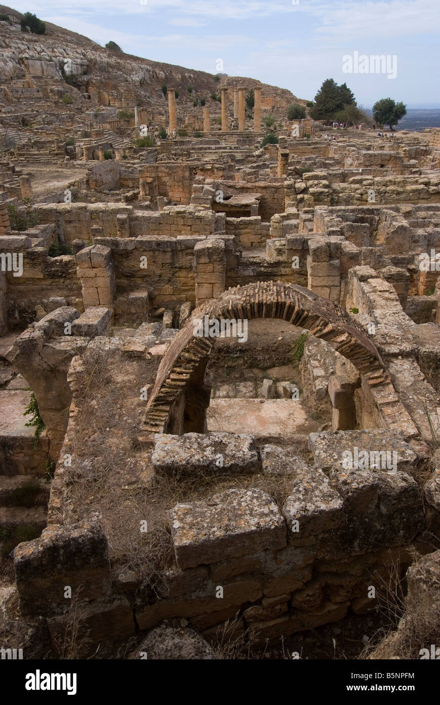 Sanctuary of Apollo, Cyrene, Libya Stock Photo - Alamy