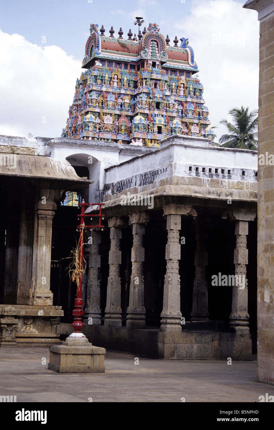 Meenakshi temple in madurai hi-res stock photography and images - Alamy
