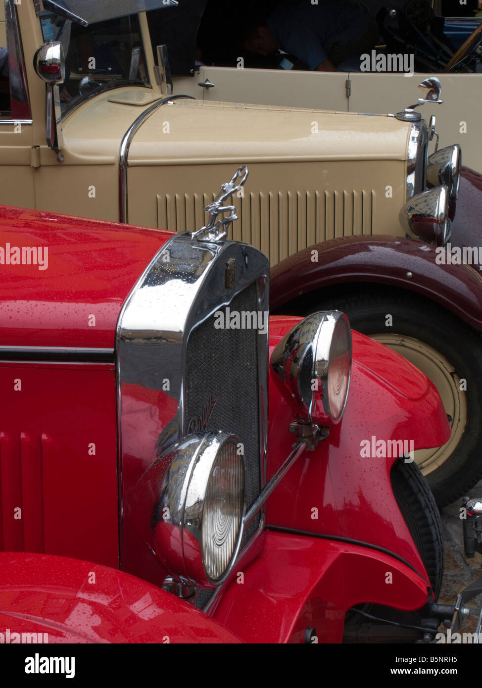 VINTAGE CZECH SIGHTSEEING CARS SMALL SQUARE MALE NAMESTI OLD TOWN ...