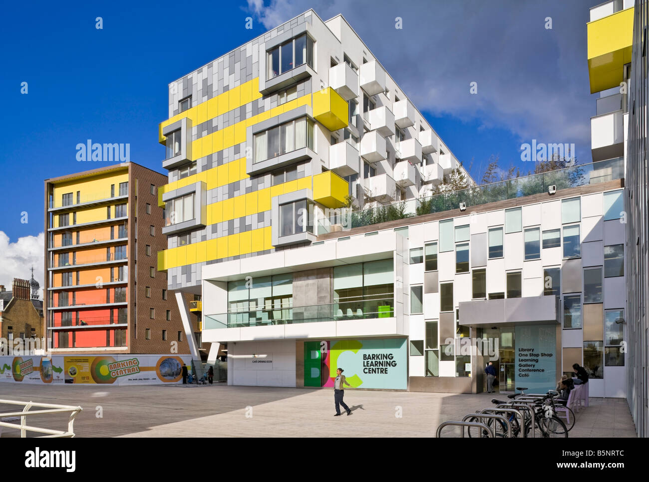Barking Learning Centre and Library in East London Stock Photo - Alamy