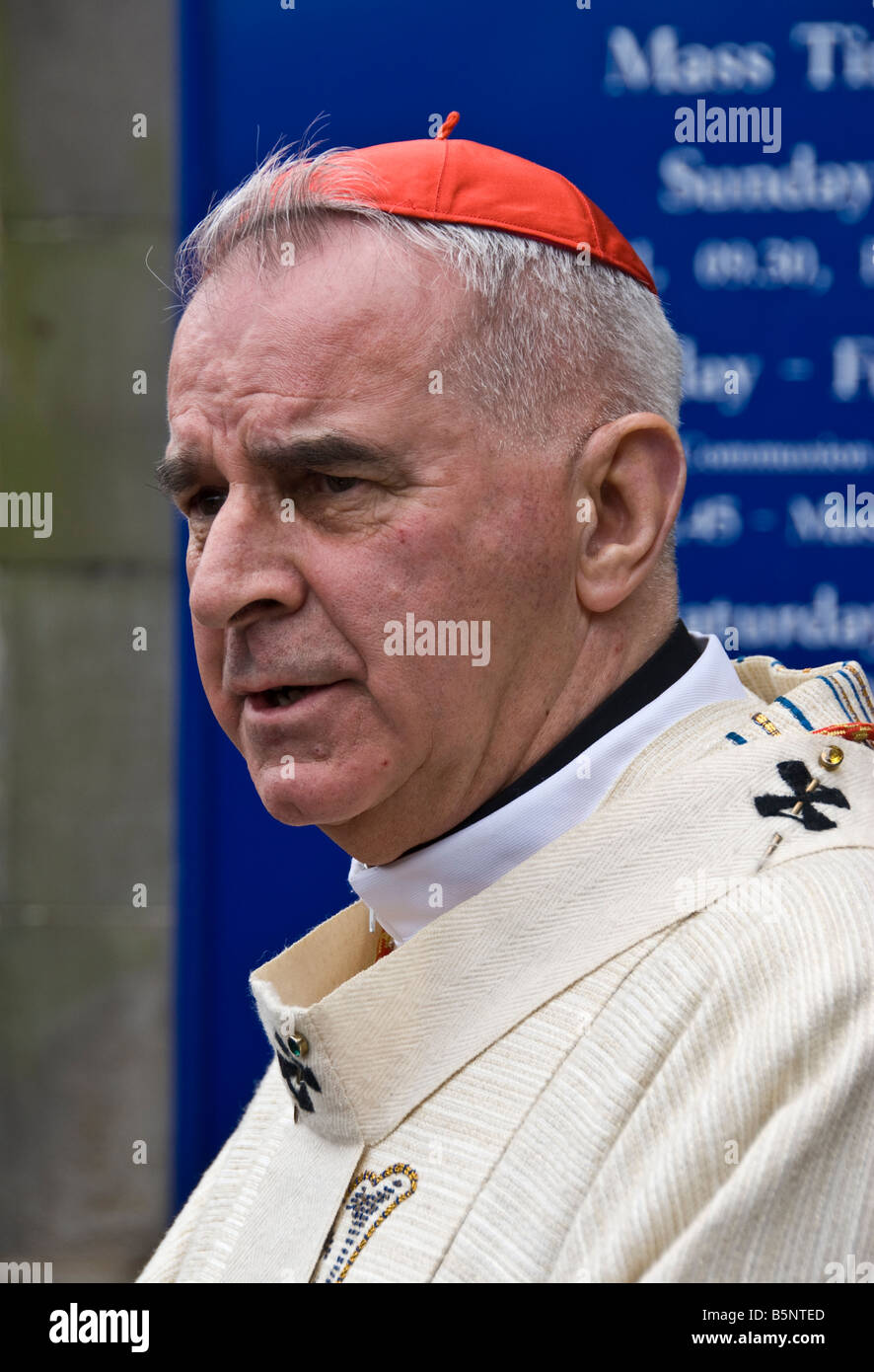 Cardinal Keith O'Brien, Archbishop of Saint Andrews and Edinburgh ...