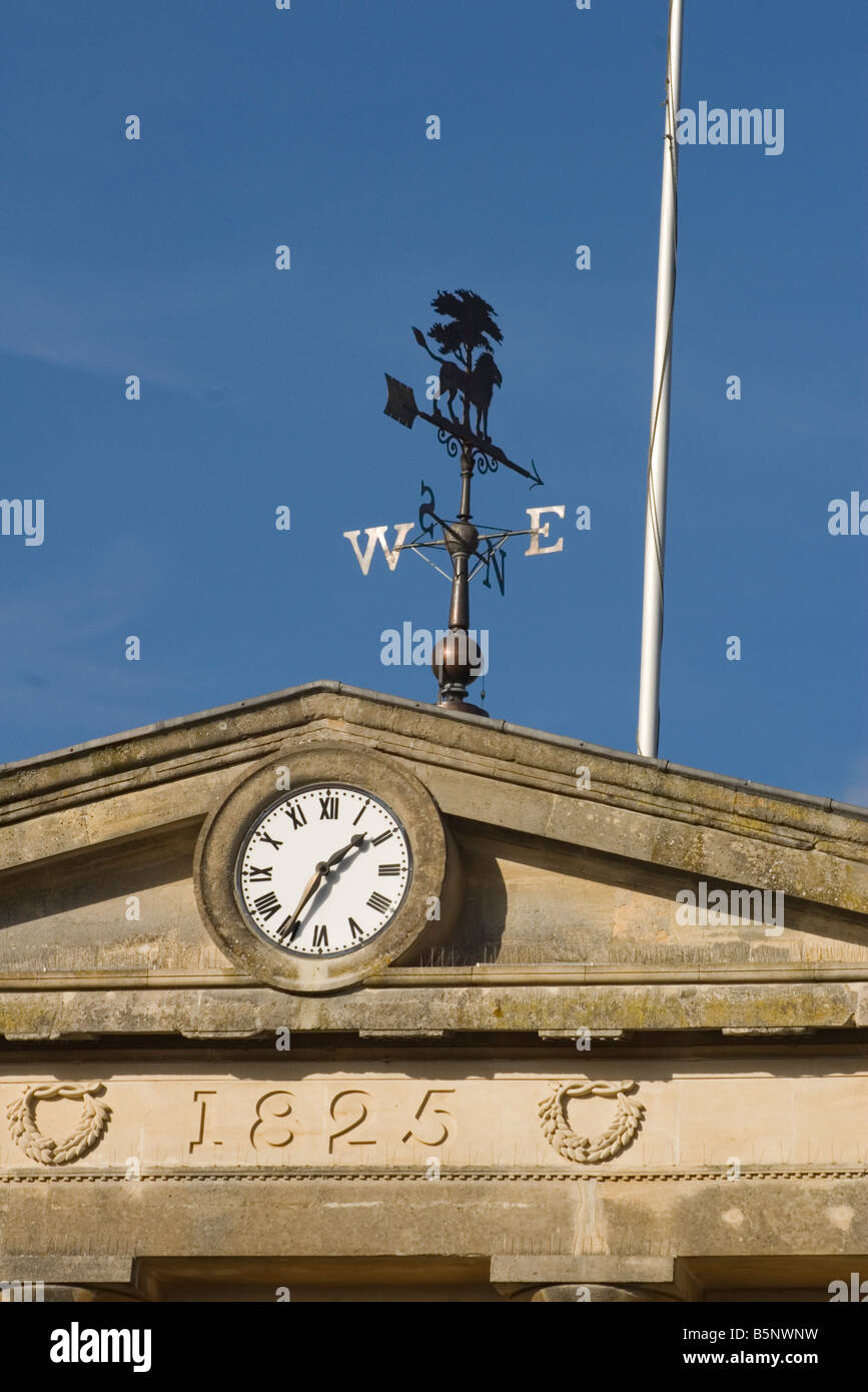 Andover Town Clock and Weather Vane Hampshire Stock Photo - Alamy