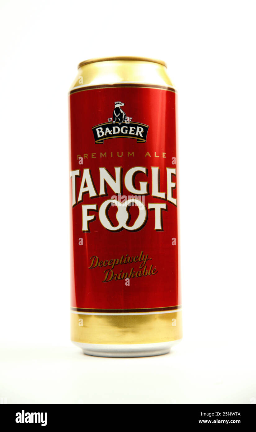 Tangle Foot Beer, Hall and Woodhouse Brewery Stock Photo - Alamy