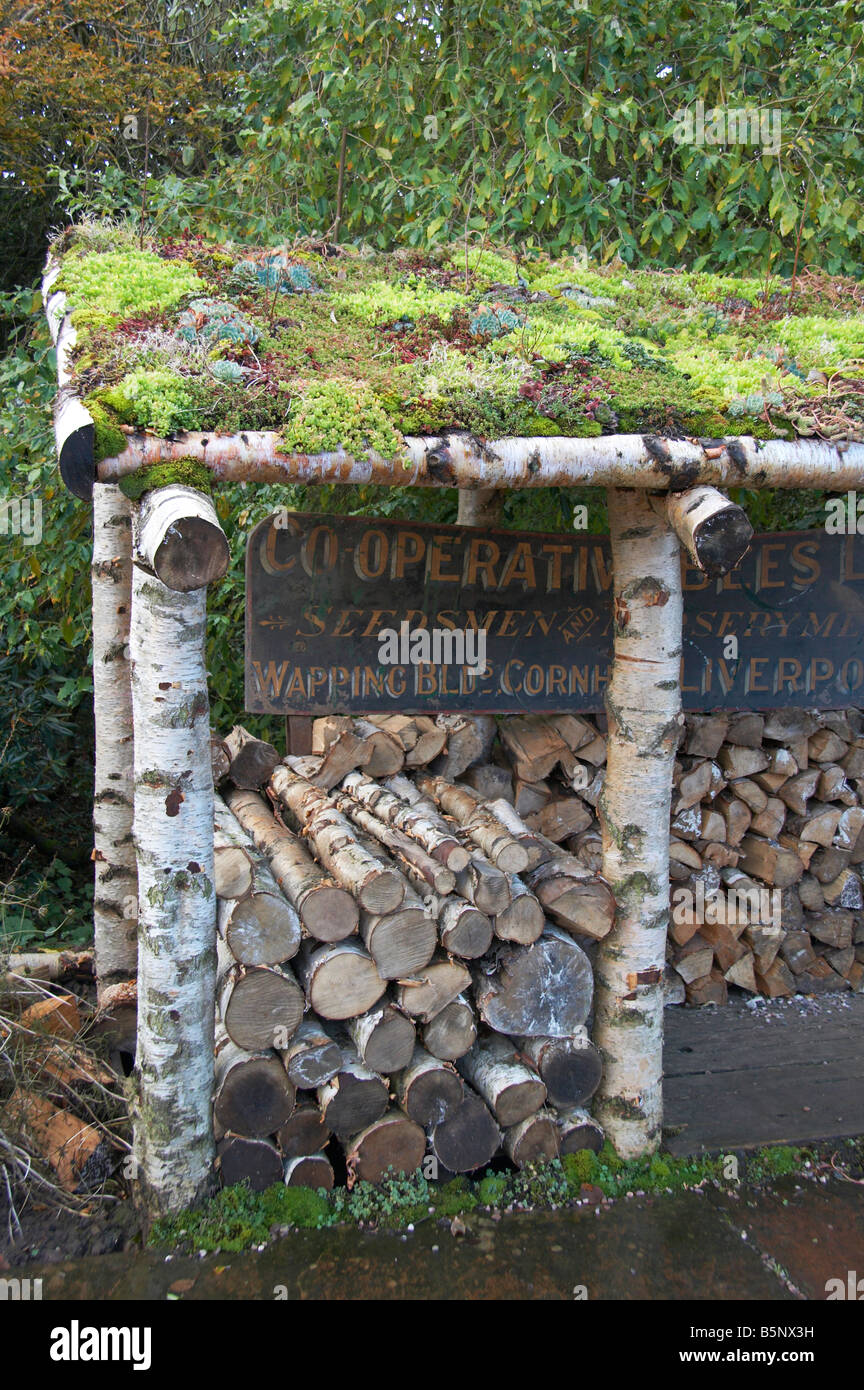 Log pile wildlife habitat logs hi-res stock photography and images - Alamy