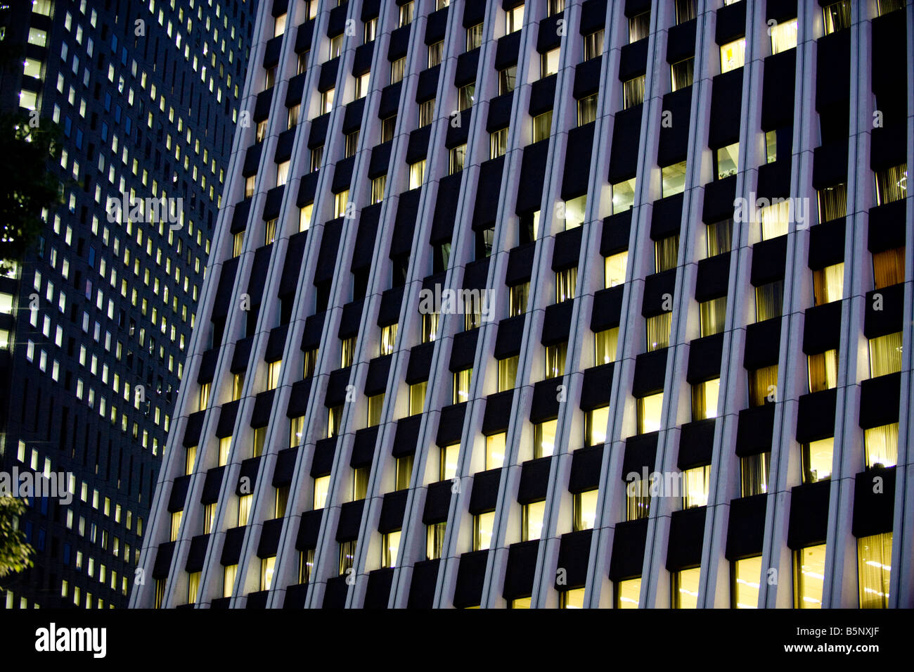 Detail of the Sompo Japan Insurance Office Building in the Nishi ...