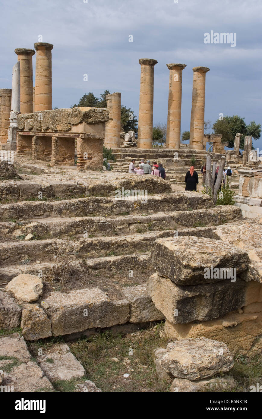 Temple of Apollo, Sanctuary of Apollo, Cyrene, Libya Stock Photo - Alamy