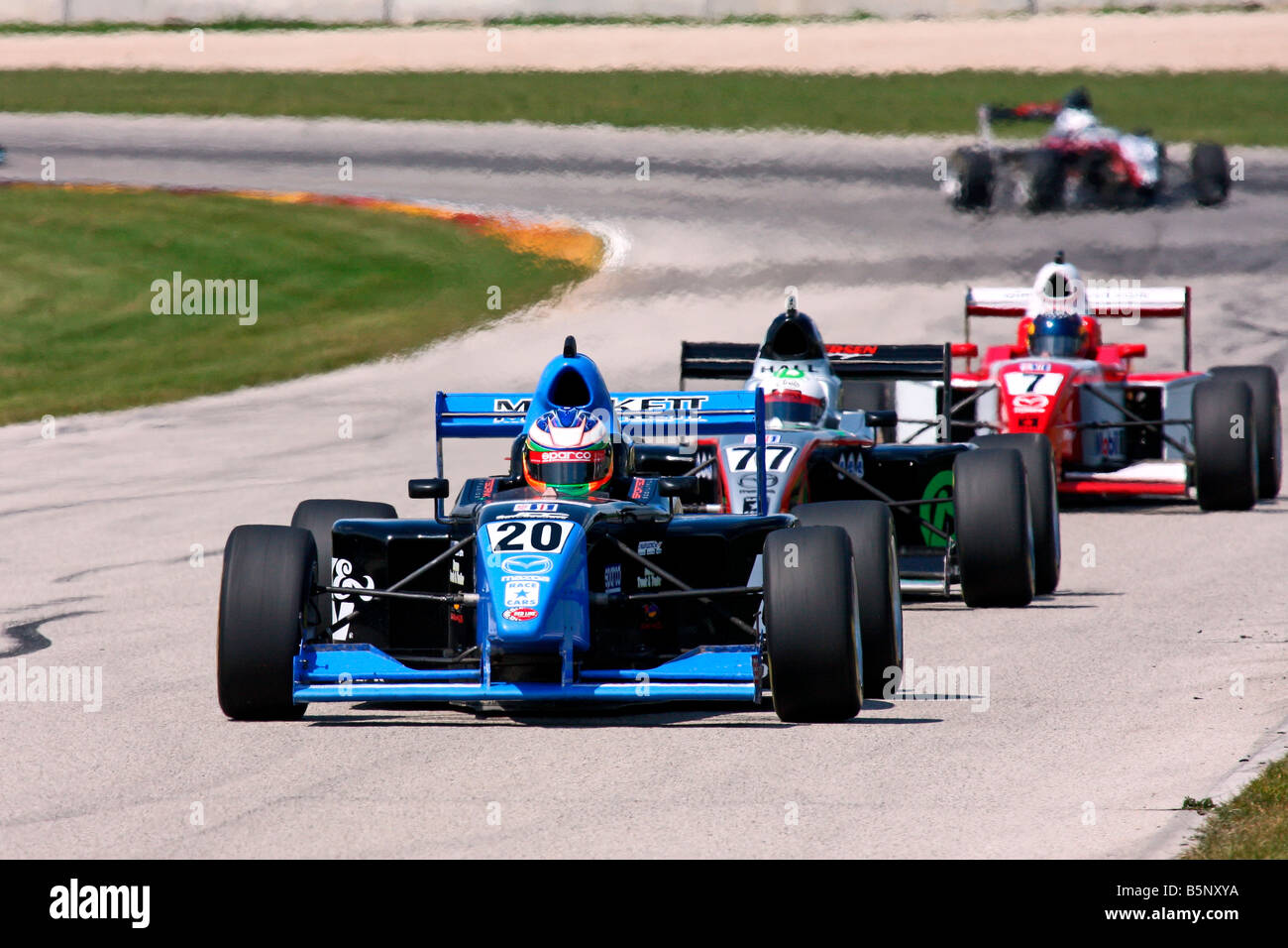 Formula Star Mazda Auto Racing Stock Photo - Alamy