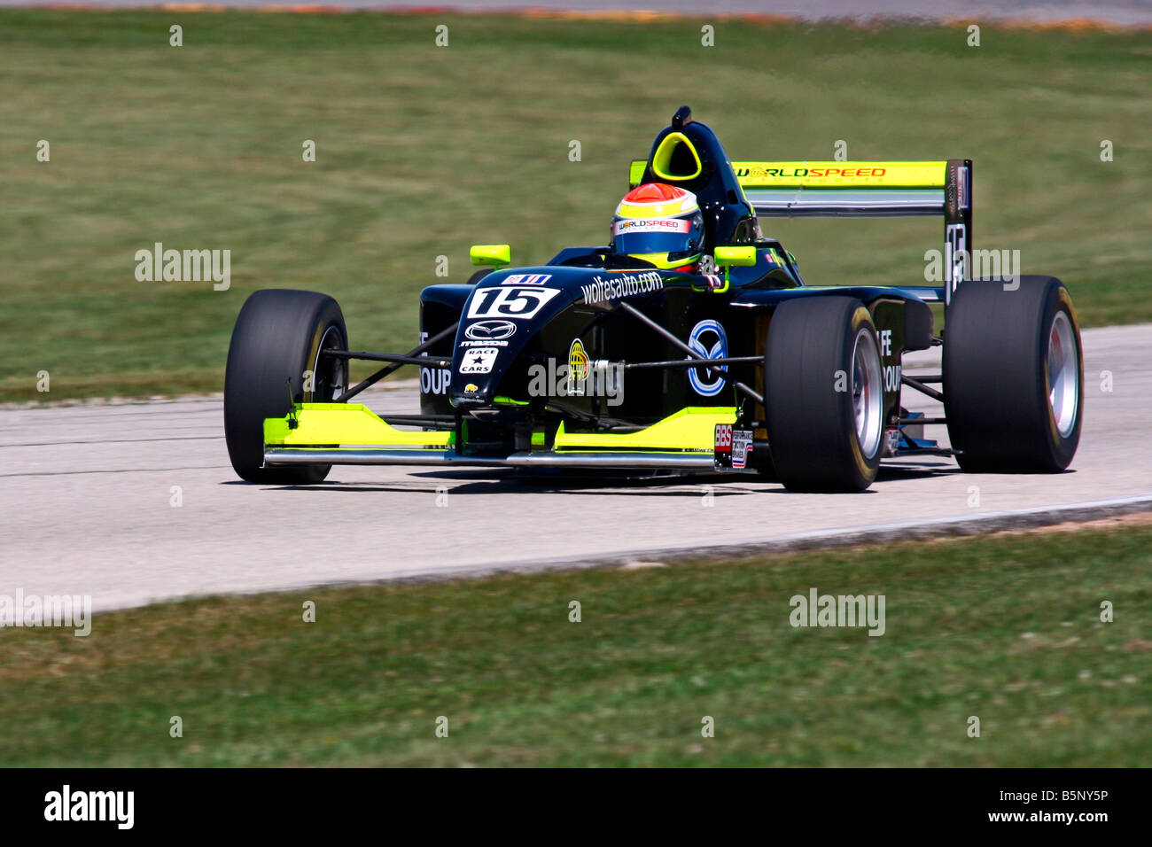 Formula Star Mazda Auto Racing Taylor Hacquard Stock Photo - Alamy