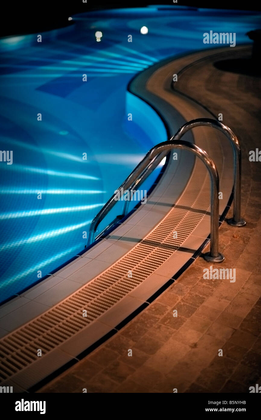 Swimming pool underwater night hi-res stock photography and images - Alamy