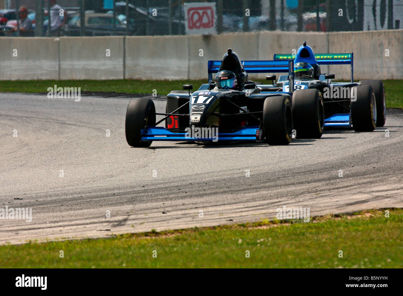 Formula Star Mazda Auto Racing Stock Photo - Alamy