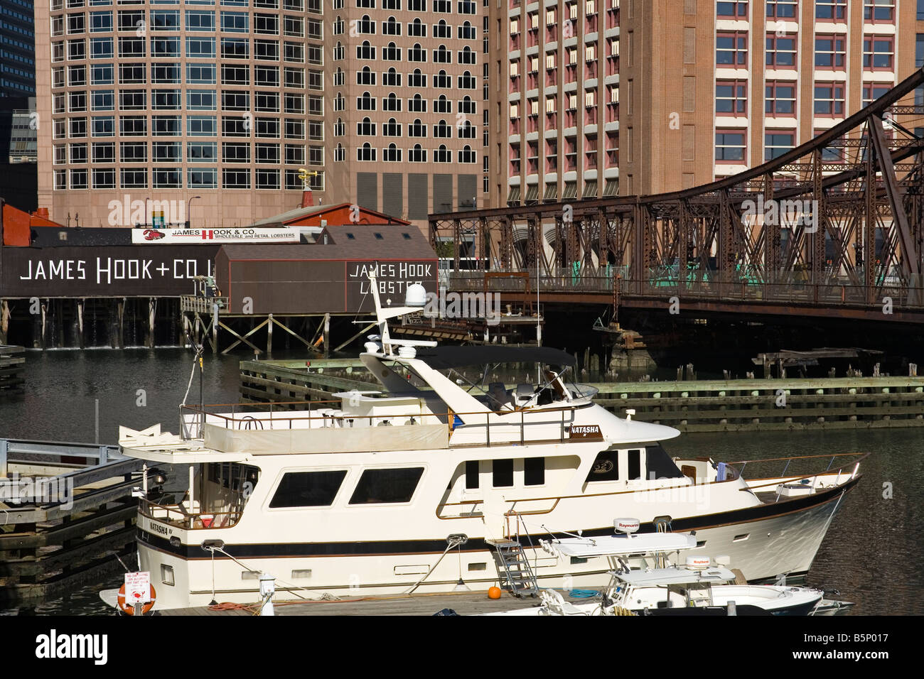 Fort Point Channel Marina Boston Massachusetts USA Stock Photo - Alamy