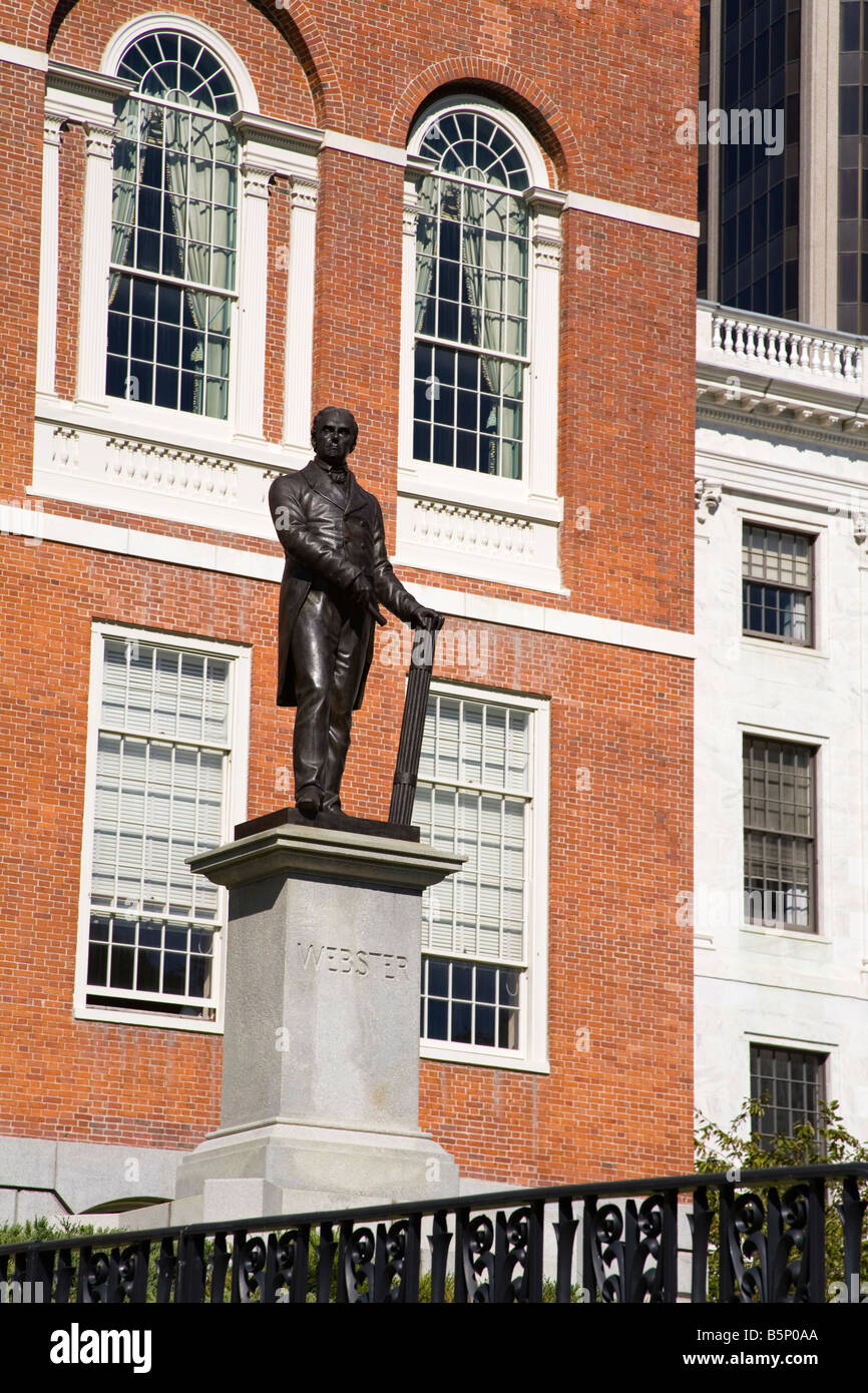 Daniel Webster s Statue Massachusetts State House Boston Massachusetts ...