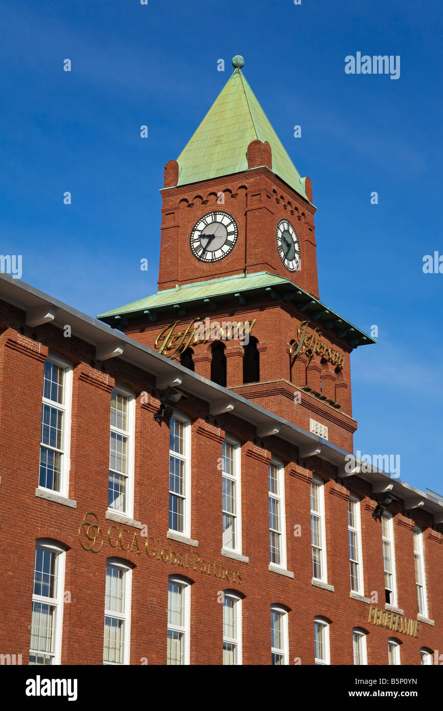 Clock Tower Amoskeag Millyard District Manchester New Hampshire New ...