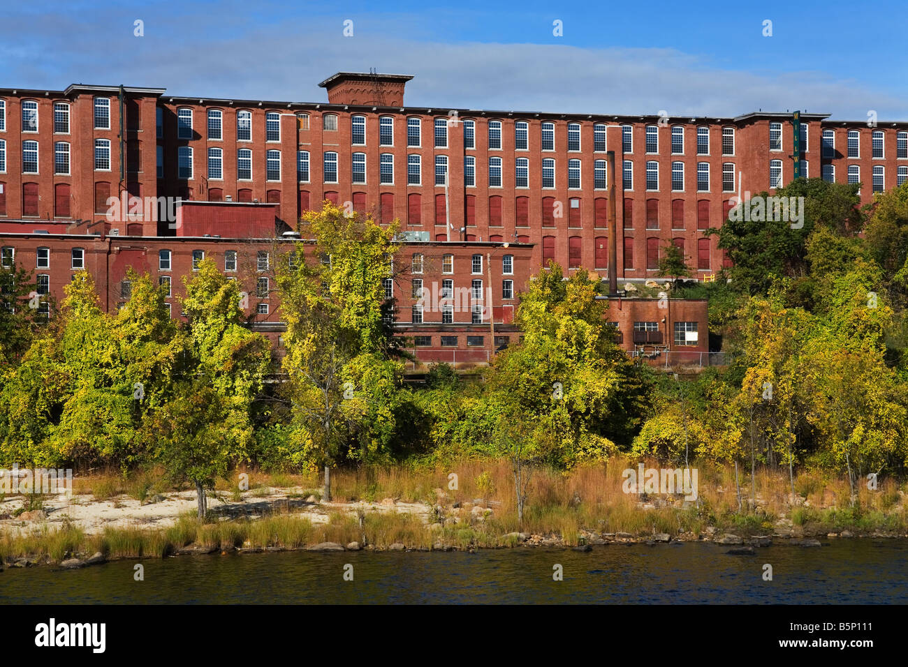 Amoskeag Millyard District Manchester New Hampshire New England USA ...
